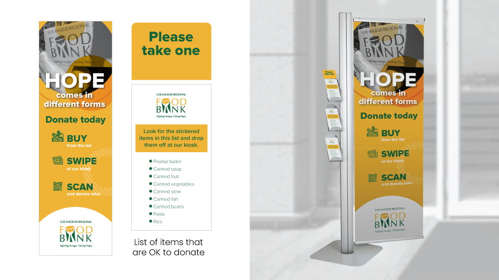 LA Food Bank - MJ Barrientos | UI/UX Designer